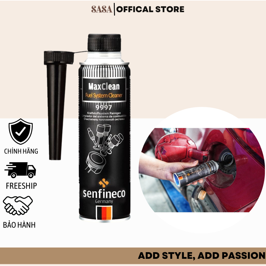 Vệ Sinh Buồng Đốt Động Cơ Xăng Senfineco 9997 dung tích 300ml | Shopee Việt Nam