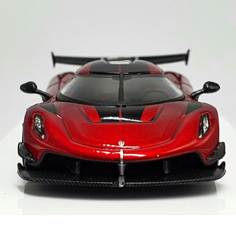 HKM Premium 1:64 Koenigsegg Jesko Cherry Red diecast model G | Shopee ...