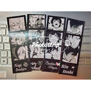 Photostrip/Pola 5x15 1 mặt Anime Blue Lock char Bachira, Rin, Kaiser ...