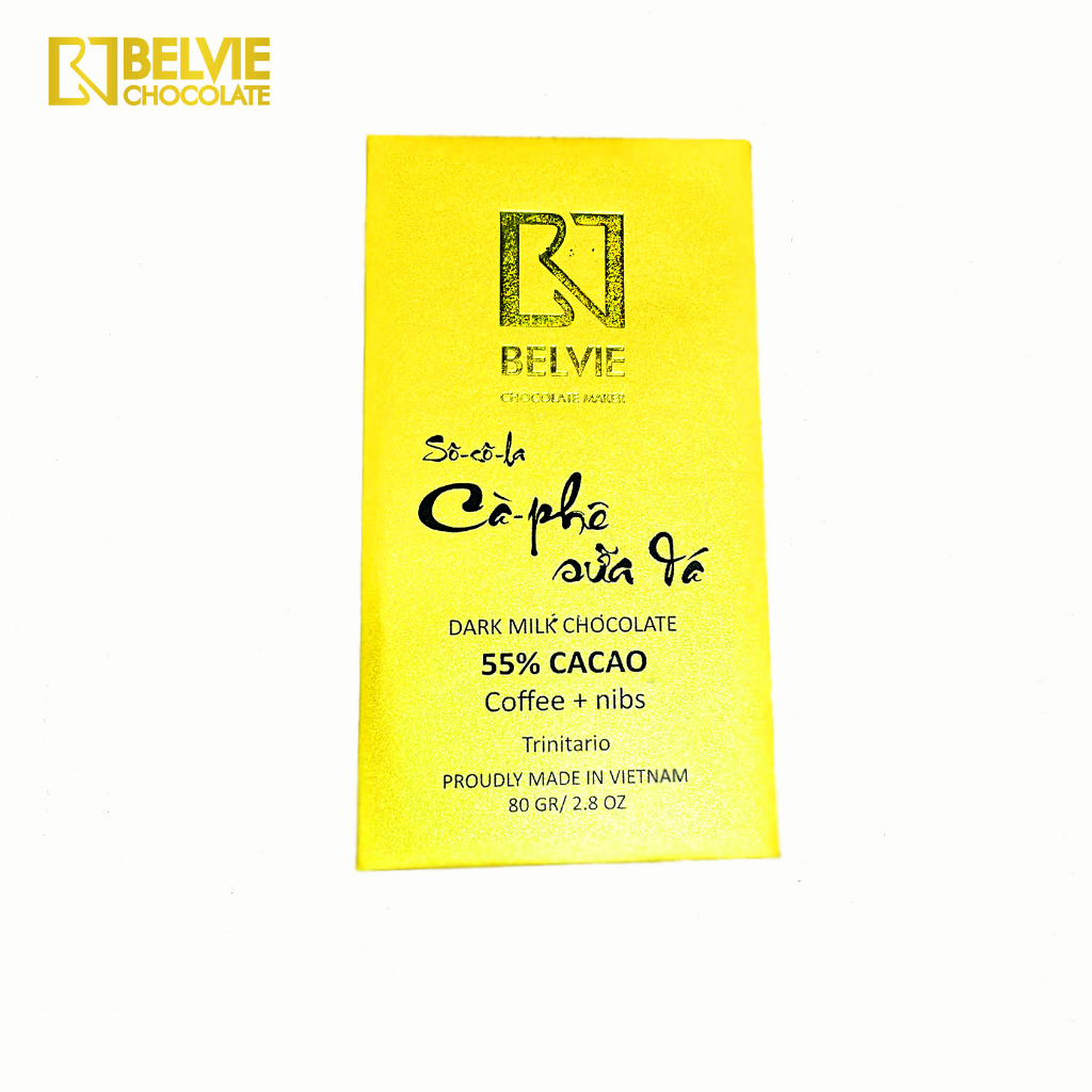 Socola Cafe Sữa Belvie 55% cacao | Shopee Việt Nam