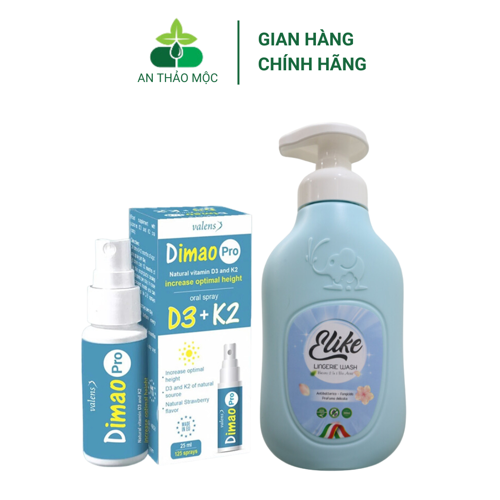 Combo Dimao Pro Oral Spray Giúp Bổ Sung Vitamin D và Vitamin K2 & Nước ...