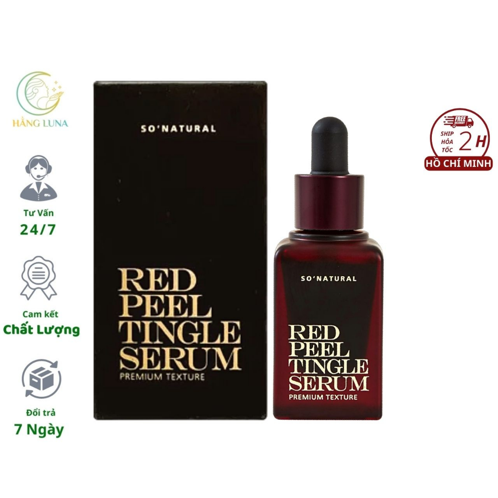Tinh chất Red Peel Tingle Serum Premium Texture Serum So'Natural Tái ...