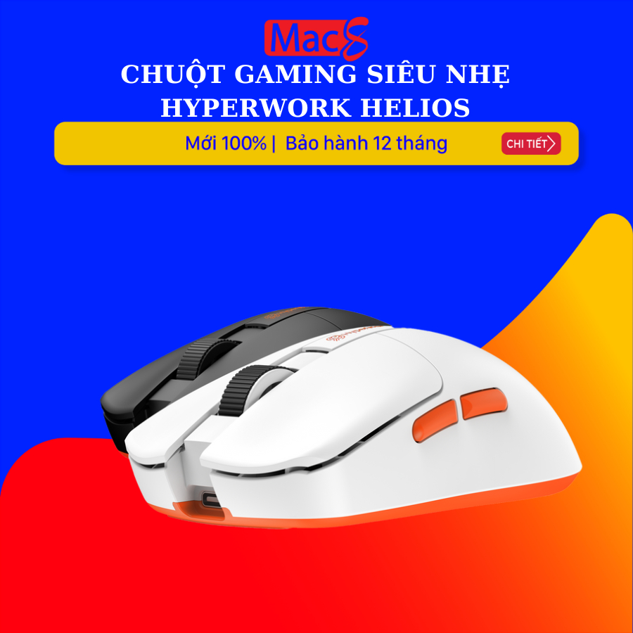 Chuột Gaming siêu nhẹ HyperWork Helios | Shopee Việt Nam