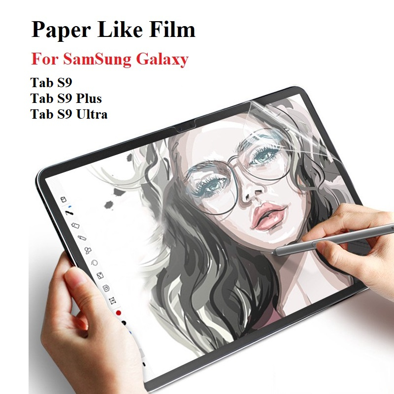 Tấm Dán Màn Hình Nhám Paper Like Cho SamSung Galaxy Tab S9, S9 FE, S9 ...
