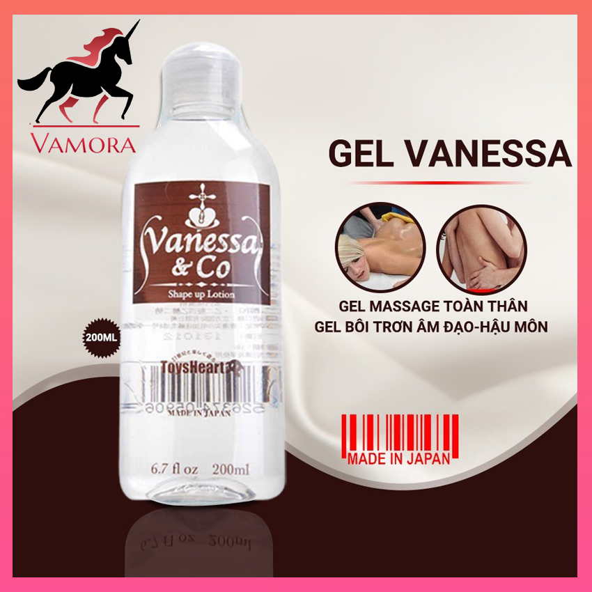 Gel Bôi Trơn Vanessa Co Nhật Bản Dầu Bôi Trơn Gel Massage Gốc Nước ...