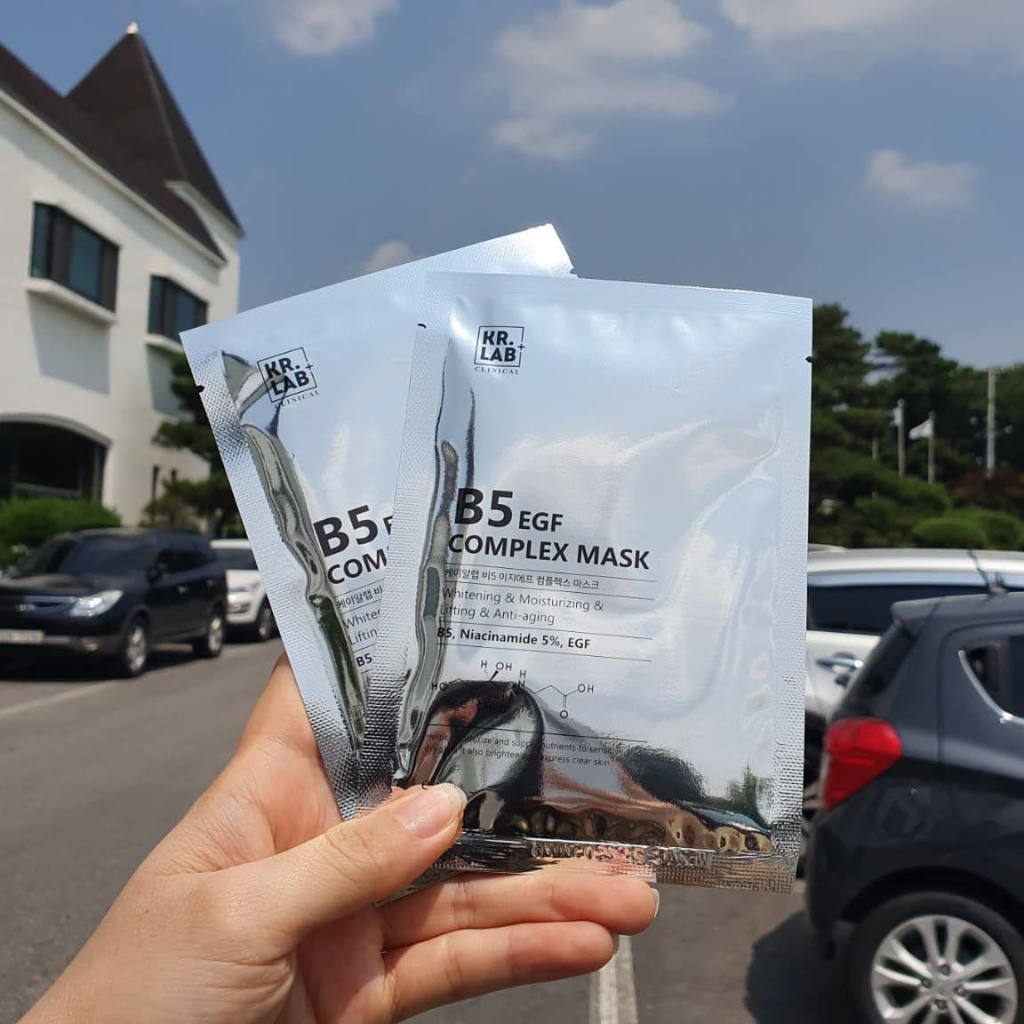 [Kr.Lab] COMBO 10 miếng Mặt nạ Mask B5 kr.lab niacinamide EGF complex ...