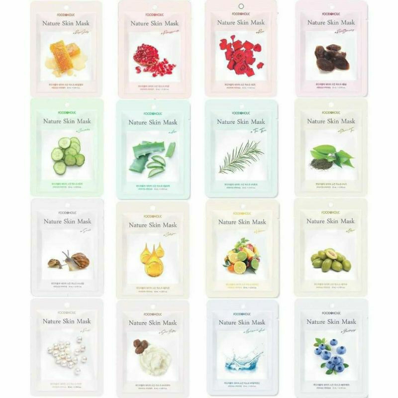 MẶT NẠ FOODAHOLIC NATURE SKIN MASK 23ML | Shopee Việt Nam