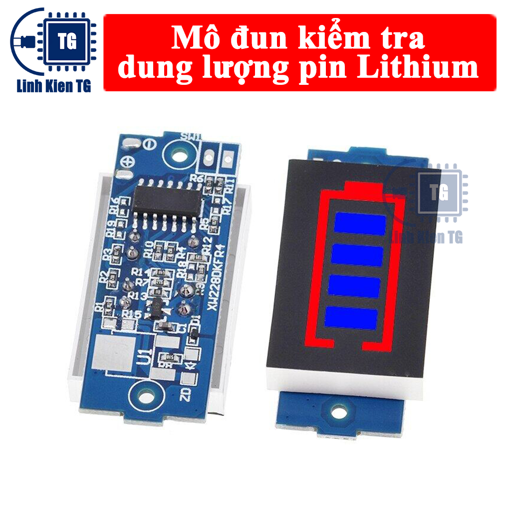 Mô đun kiểm tra dung lượng pin Lithium 1S 2S 3S 4S 3.7V LED xanh dương 4.2V chuyên dụng | Shopee ...