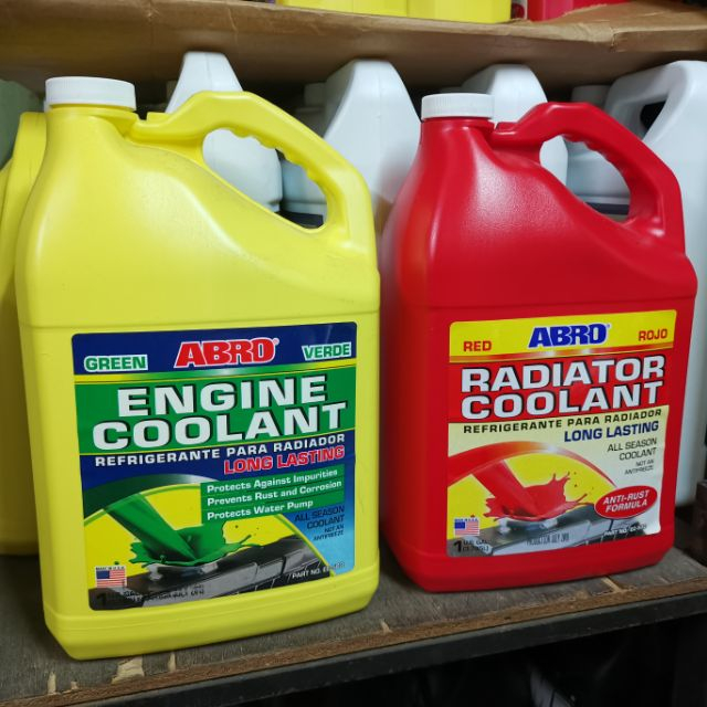 Nước Làm Mát Động Cơ Ô Tô ABRO ENGINE COOLANT 4 lít | Shopee Việt Nam