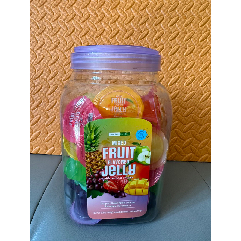 THẠCH RAU CÂU TROPICAL FIELDS - MIXED FRUIT FAVORED JELLY (1,45KG) | Shopee Việt Nam