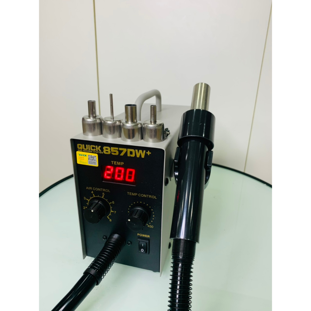 Máy Khò Nhiệt Quick 857DW+ Siêu Bền, Nhiệt Đều | Táo Thẩm Tools ...