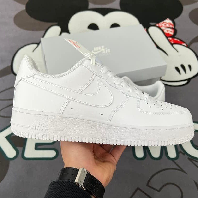 Giày _Nike Air Force 1 full trắng nam nữ, giày af1 trắng bản Cao Cấp ...