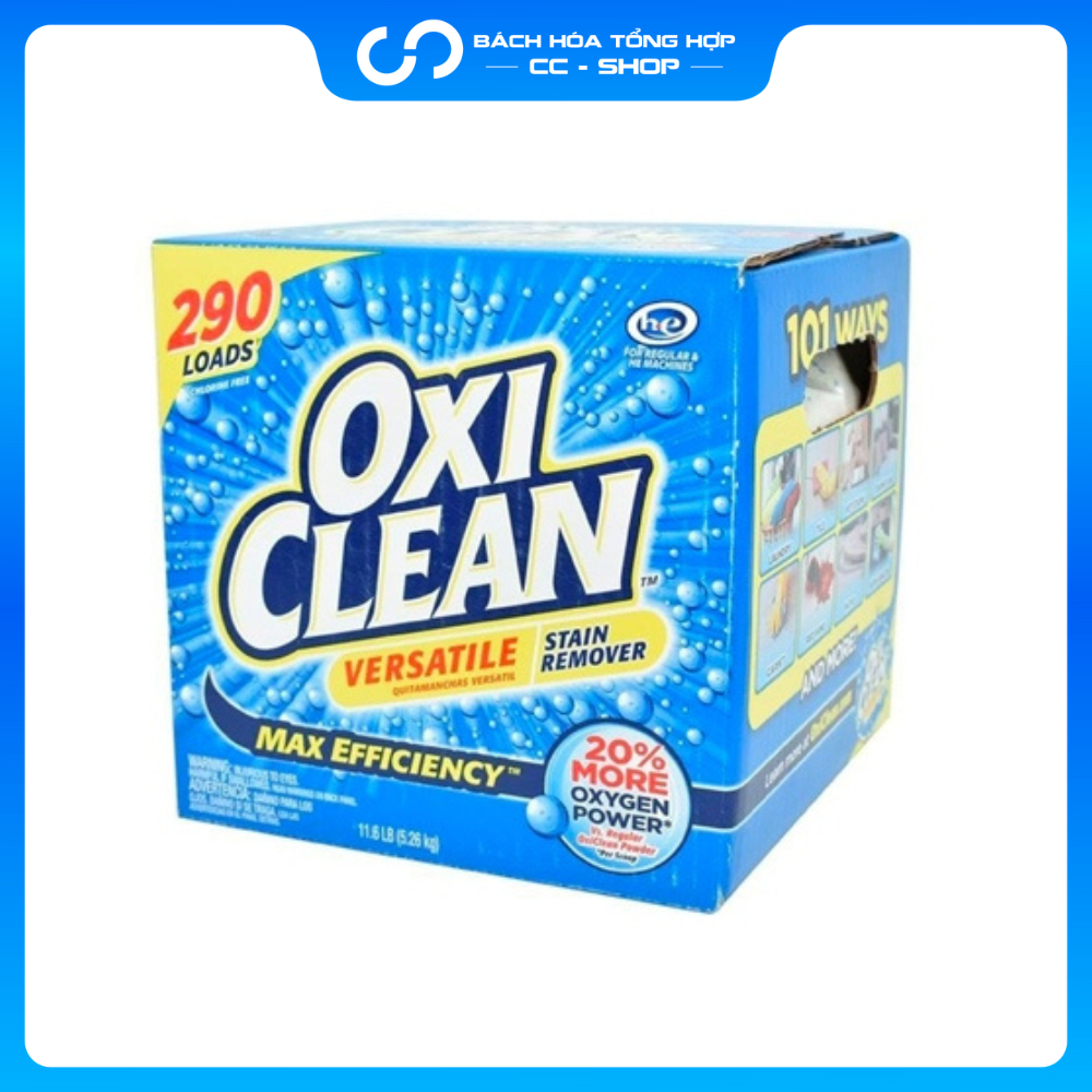 Bột Giặt Tẩy Đa Năng OxiClean Max Efficiency HE Powder Stain Remover 5 ...