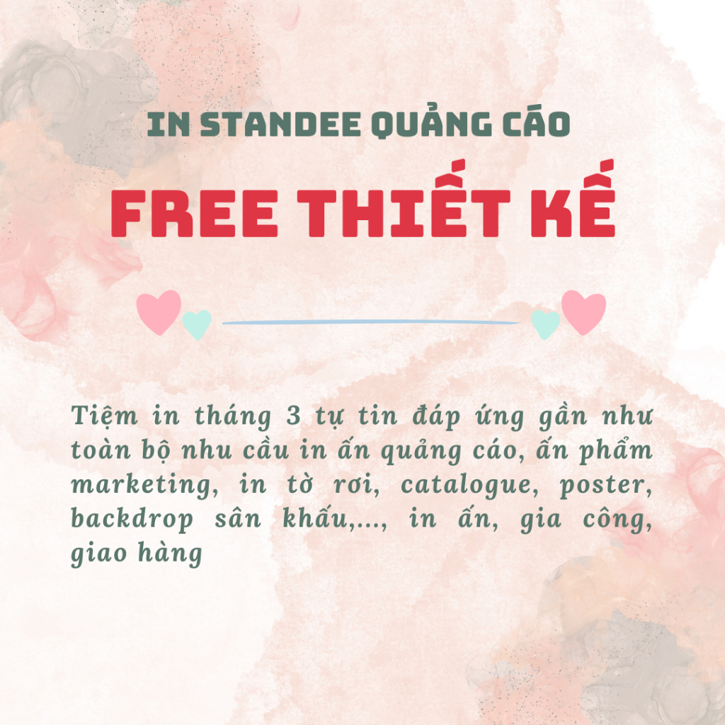 [IN STANDEE] In standee theo yêu cầu có kèm cuộn nhôm | Shopee Việt Nam