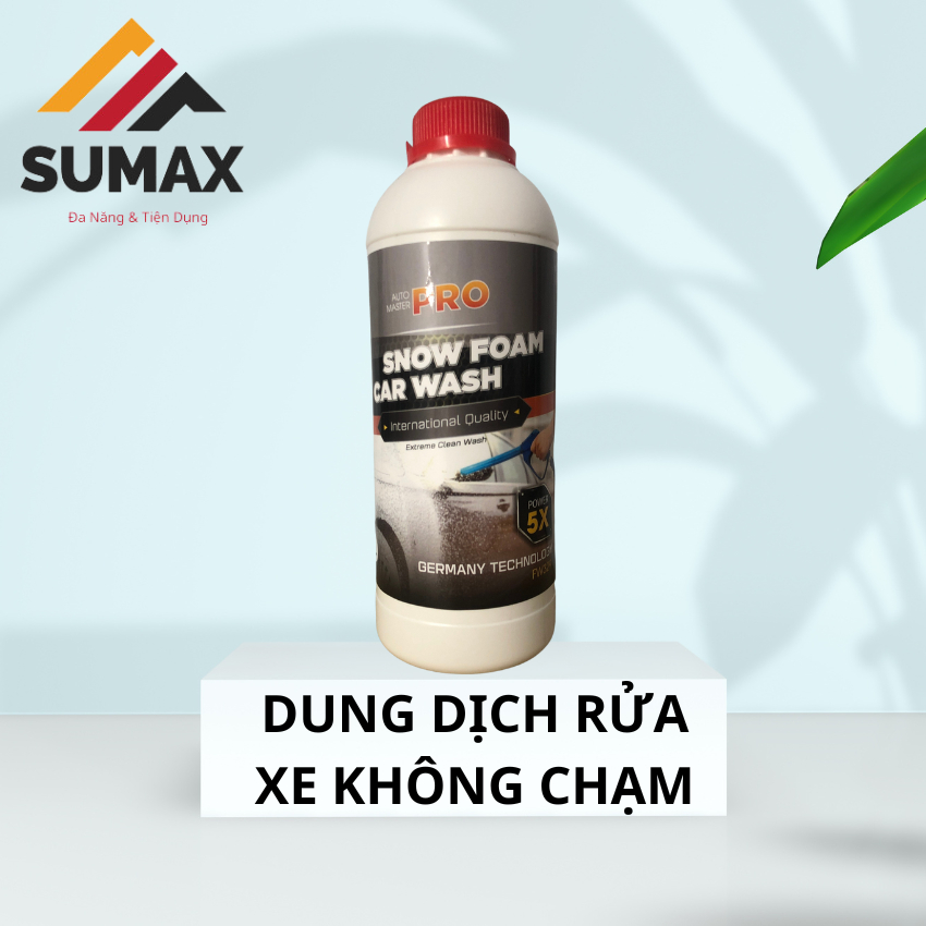 Dung Dịch Rửa Xe Không Chạm - Nước Rửa Xe Ô Tô, Xe Máy Sumax - Pro ...