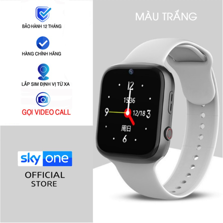 Đồng Hồ Thông Minh SKYONE SK90 Lắp Sim Trẻ em, Sinh viên Định vị Wifi ...