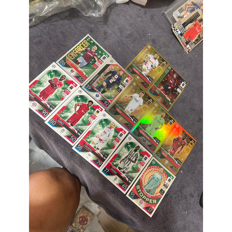 MS54 Bộ 12 Cầu Thủ Đặc Biệt Match Attax Festival Mùa 22/23 Như Hình ...