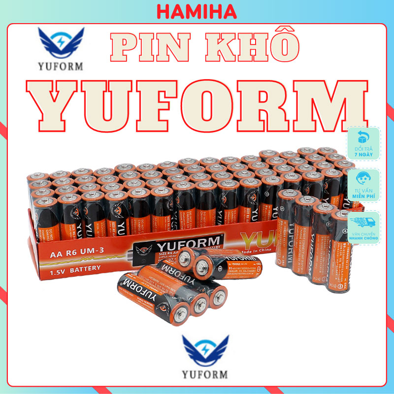 Pin tiểu pin khô AA R6 số 5 catbon chất lượng cao dung lượng cao thương ...