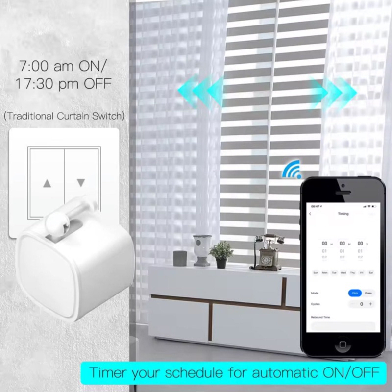 Robot SwitchBot thông minh Tuya kết nối thông qua Hub Tuya Bluetooth/Zigbee | Shopee Việt Nam