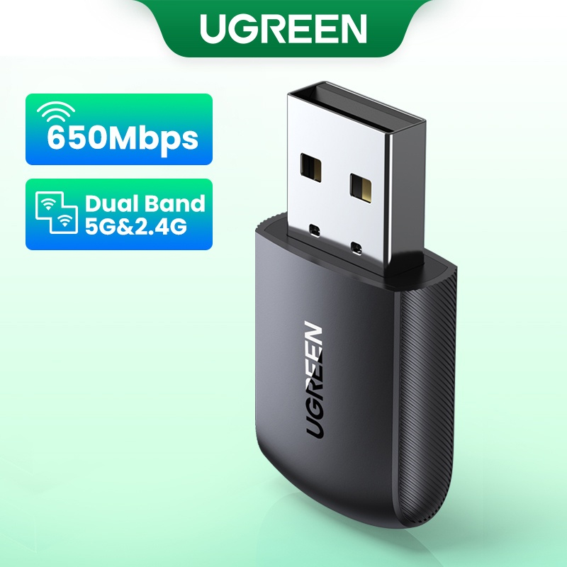 USB Thu Sóng WiFi 650Mbps 2.4G & 5G | Shopee Việt Nam
