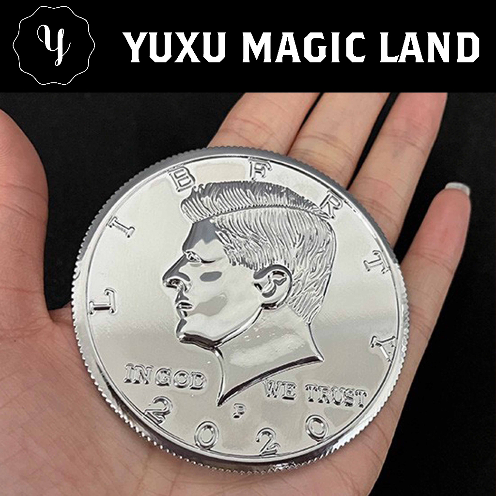 Xu Jumbo Coin (7.6 cm) - Dùng để diễn ảo thuật. | Shopee Việt Nam