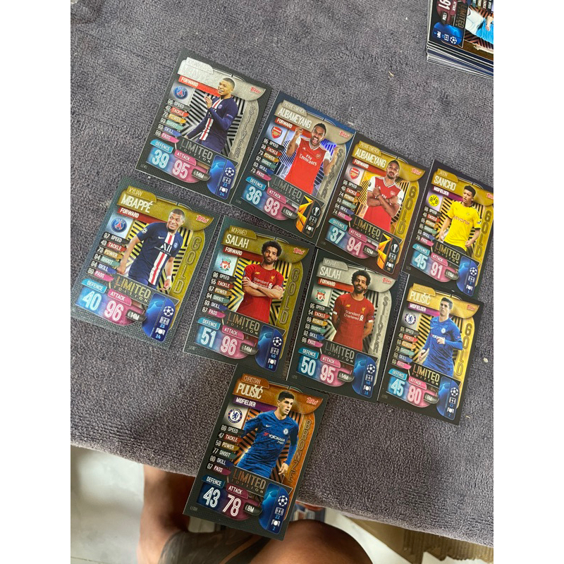 MS14 Thẻ Lẻ Cầu Thủ Bóng Đá Match Attax Limited Mùa 19/20 ( MS 14) | Shopee Việt Nam