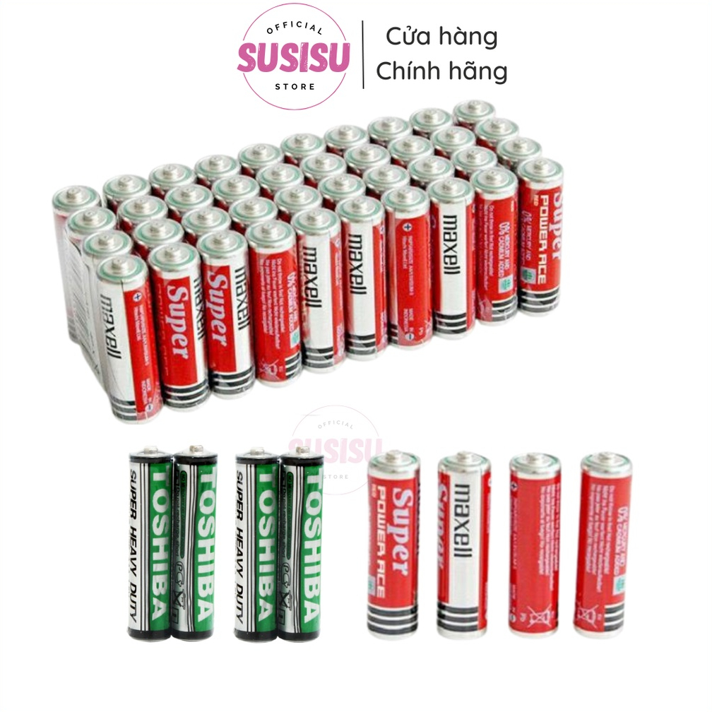 Pin MAXELL Super Power Ace Pin tiểu 3A (AAA) Toshiba R03UG - Dùng cho ...