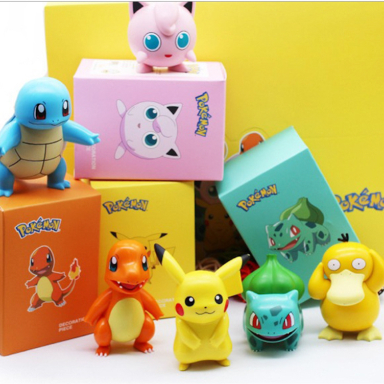 [CHÍNH HÃNG] Mô hình Pokemon gen 1 full box: Bulbasaur, Chamander ...