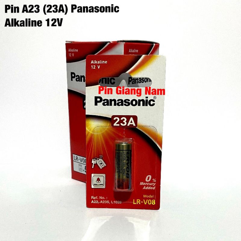 Pin A23 / A27 Panasonic Alkaline 12V Hàng Chính Hãng vỉ 1 viên | Shopee Việt Nam