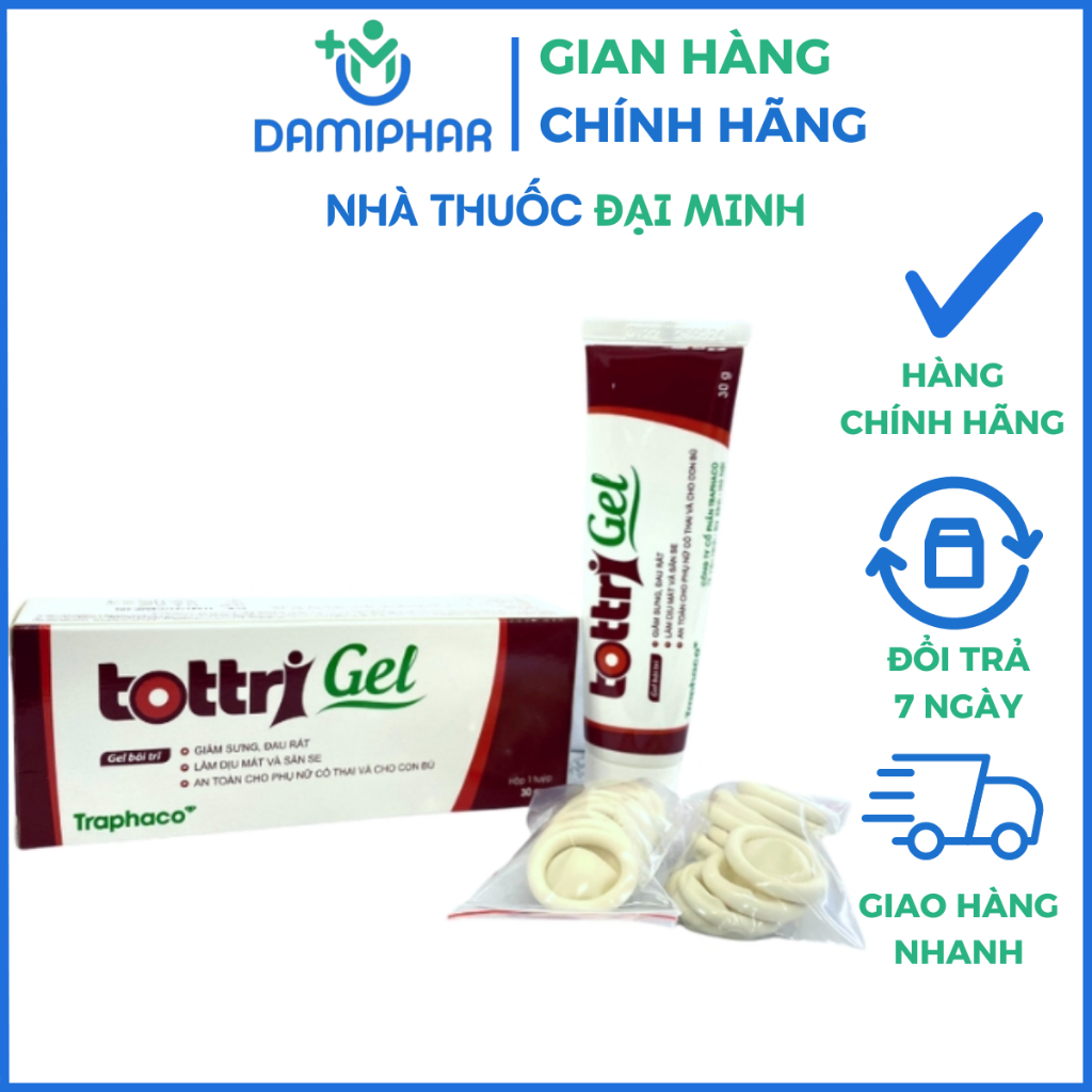 Gel Bôi Trĩ Tottri Gel 30g | Shopee Việt Nam
