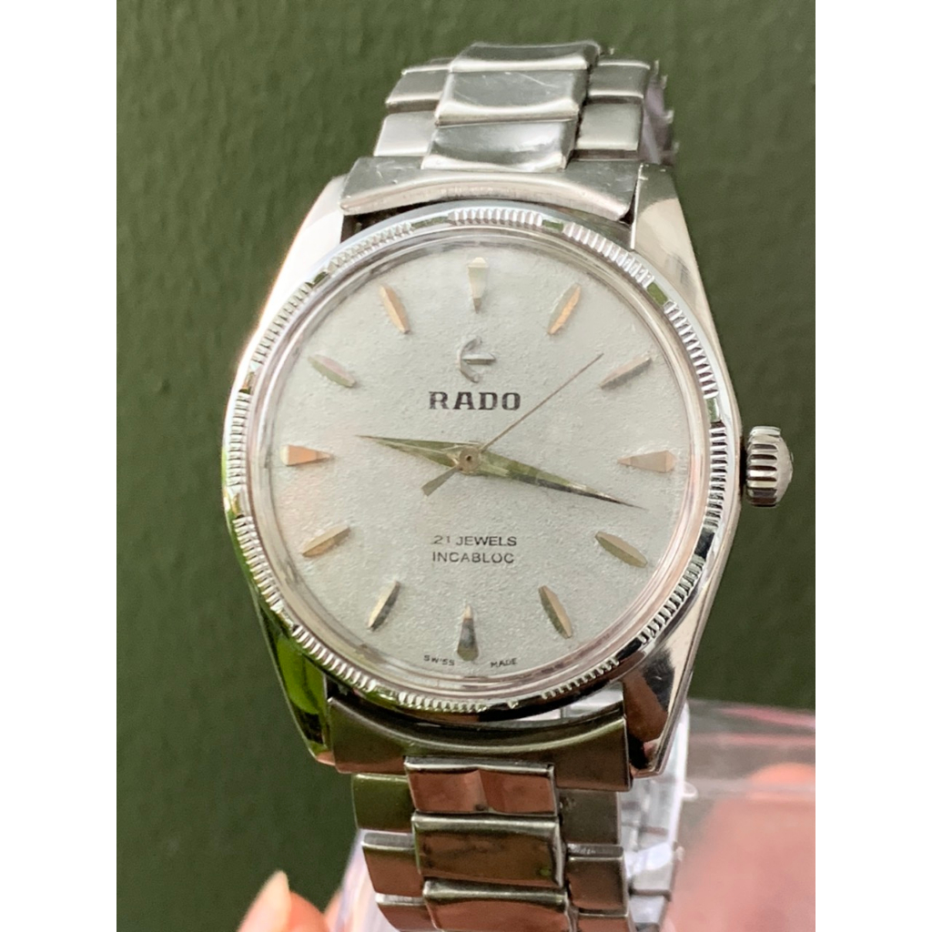 Đồng hồ nam Rado cơ cót 21 jewels của Thụy | Shopee Việt Nam