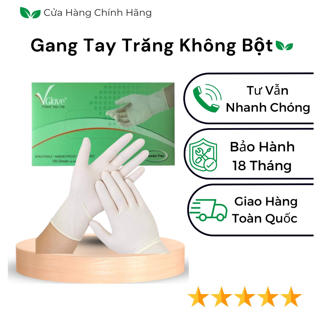 Gang Tay Trắng, Gang Tay Đen không bột hàng Loại 1 Cho SPA -TMV, Phun ...