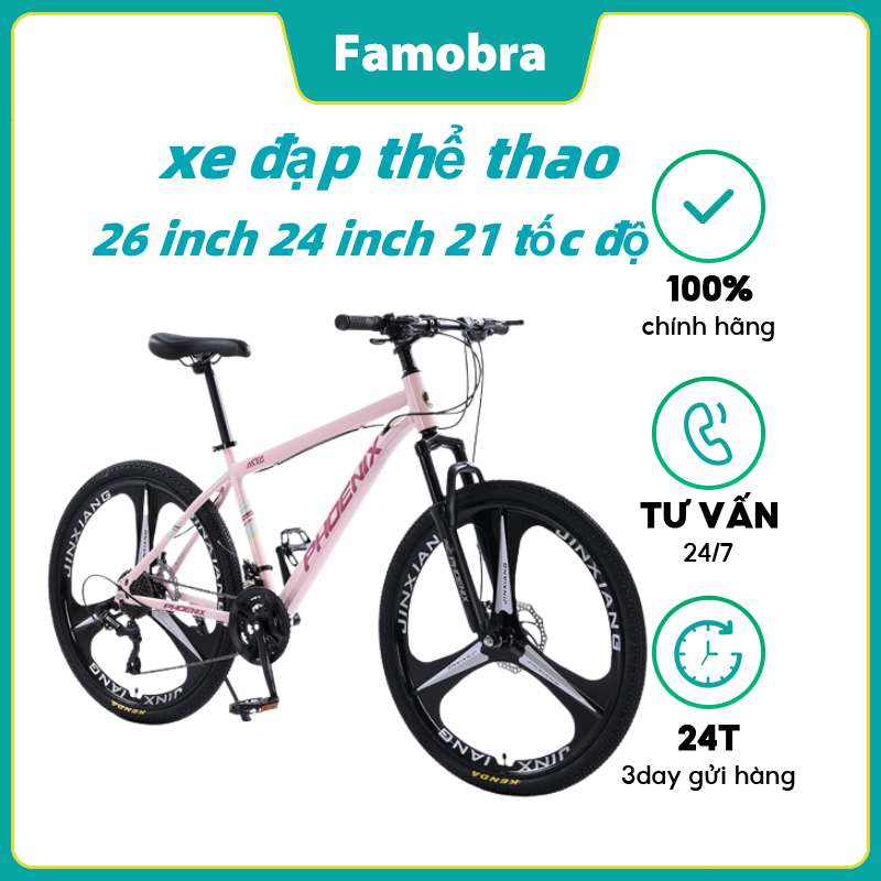 [Famobra]xe đạp thể thao Xe đạp leo núi 26 inch 24 inch 21 tốc độ đường đua hợp kim nhôm cao cấp ...