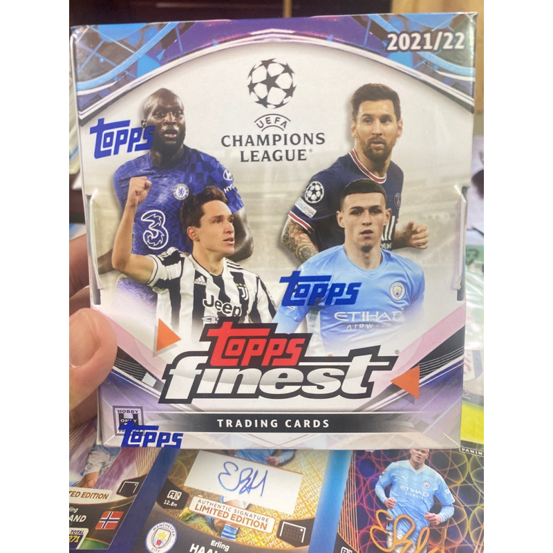 Hộp thẻ Topps Finest UCL Hobby Box 2021/22 | Shopee Việt Nam