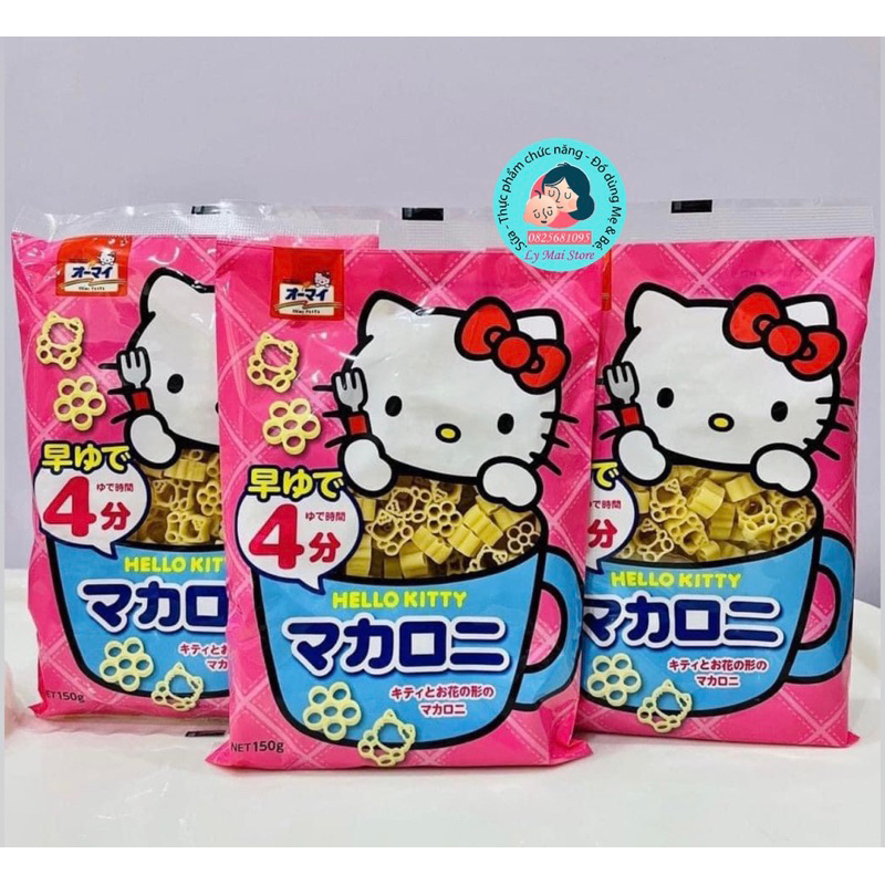 [Chính_hãng] Nui hello kitty Nhật Bản cho bé -150g | Shopee Việt Nam