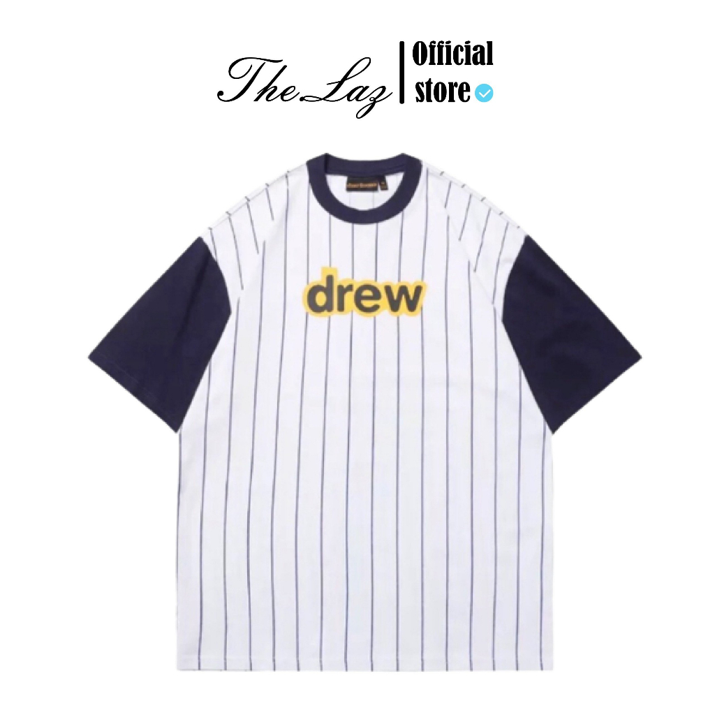 [Ảnh thật] áo phông thun Drew Basic sọc kẻ Loại Best, Vải 100% Cotton ...