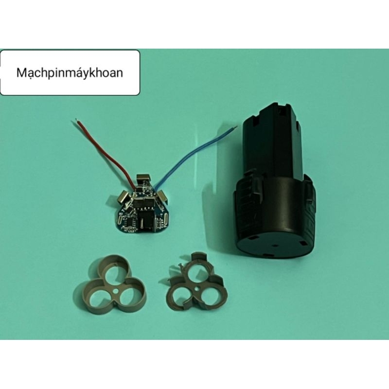 Vỏ mạch pin 12v tam giác 3s 20A dùng cho máy khoan TQ 12v | Shopee Việt Nam