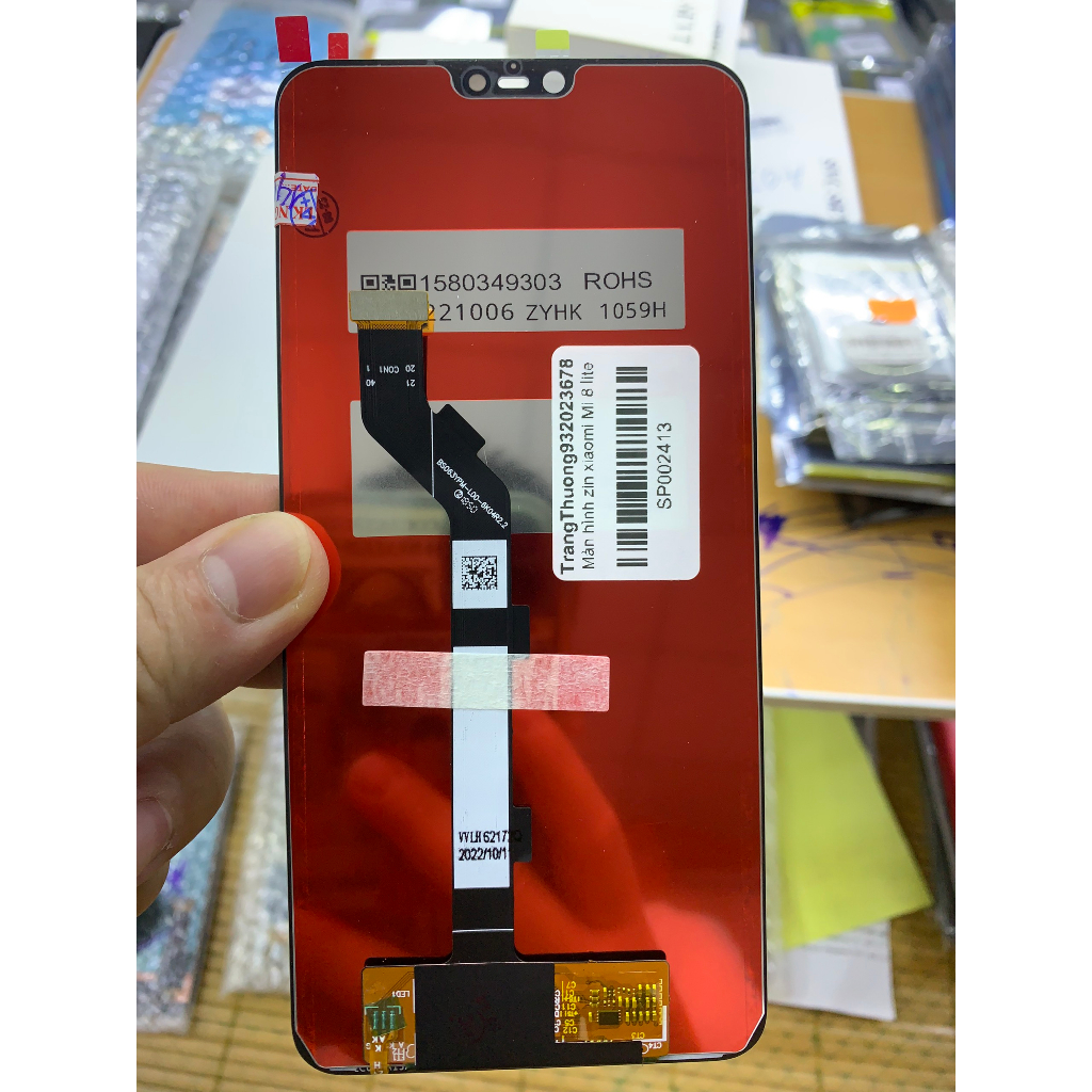 Màn hình zin xiaomi Mi 8 Lite, mi note 6, bao test, tặng kèm 1 tuýp keo ...