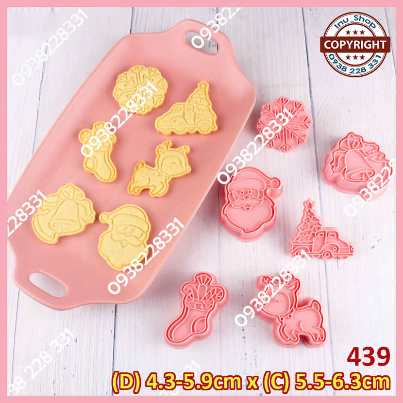HCM - Bộ khuôn cutter hoạt hình làm bánh quy, cắt bột tạo hình cookies ...