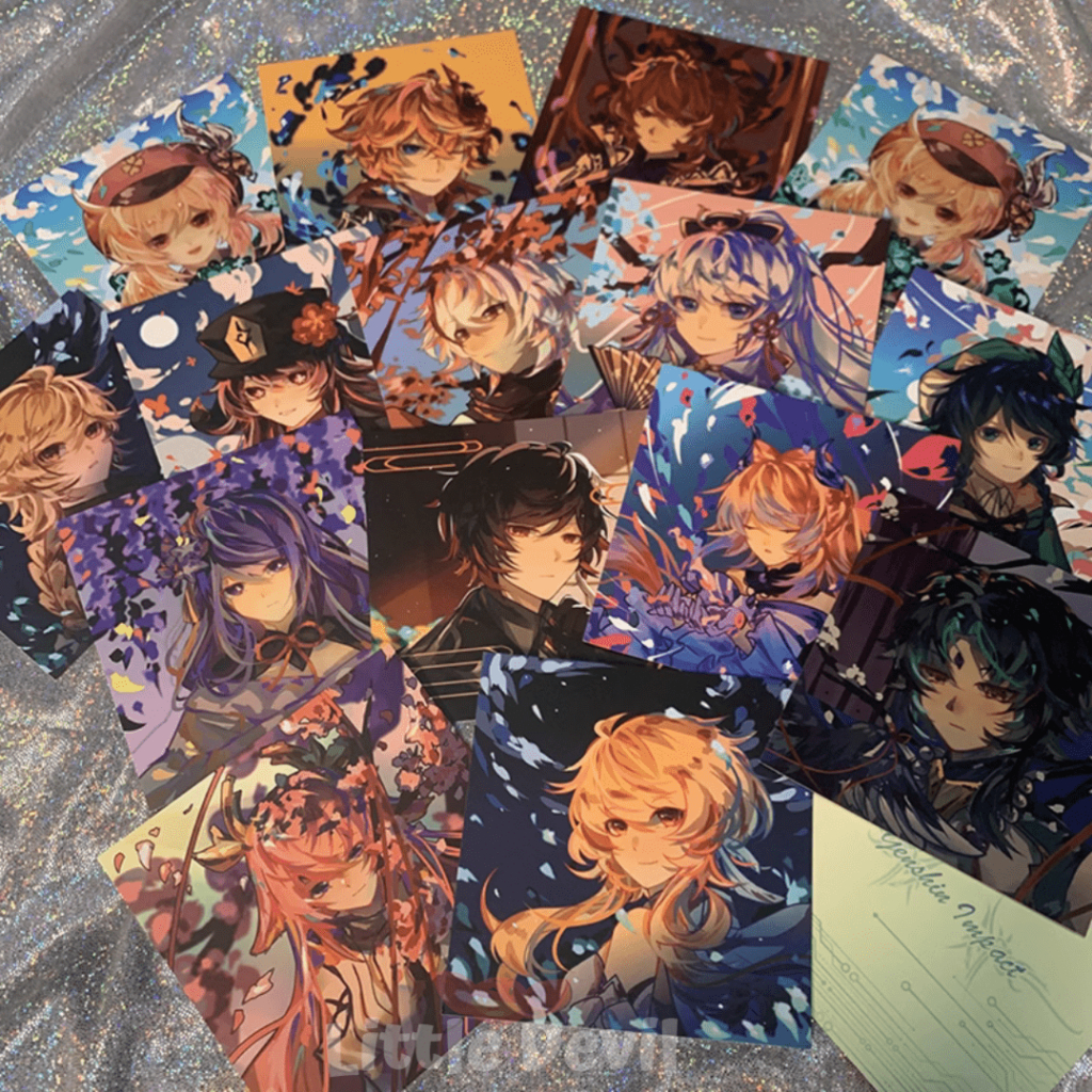 Card Genshin Impact _ nhân vật Genshin _ Card artist TQ | Shopee Việt Nam