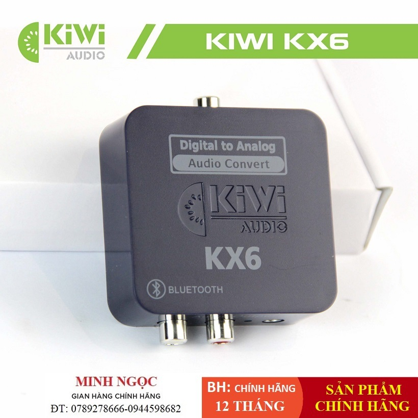 Bộ chuyển đổi Âm Thanh Kiwi KX6 Bluetooth - Chính hãng bảo hành 12 tháng | Shopee Việt Nam