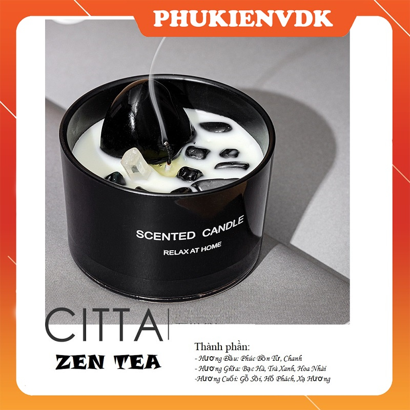 Nến Thơm Citta Trang Trí Đá Phong Thủy 6 Mùi Quà Tặng Cao Cấp S12 ...