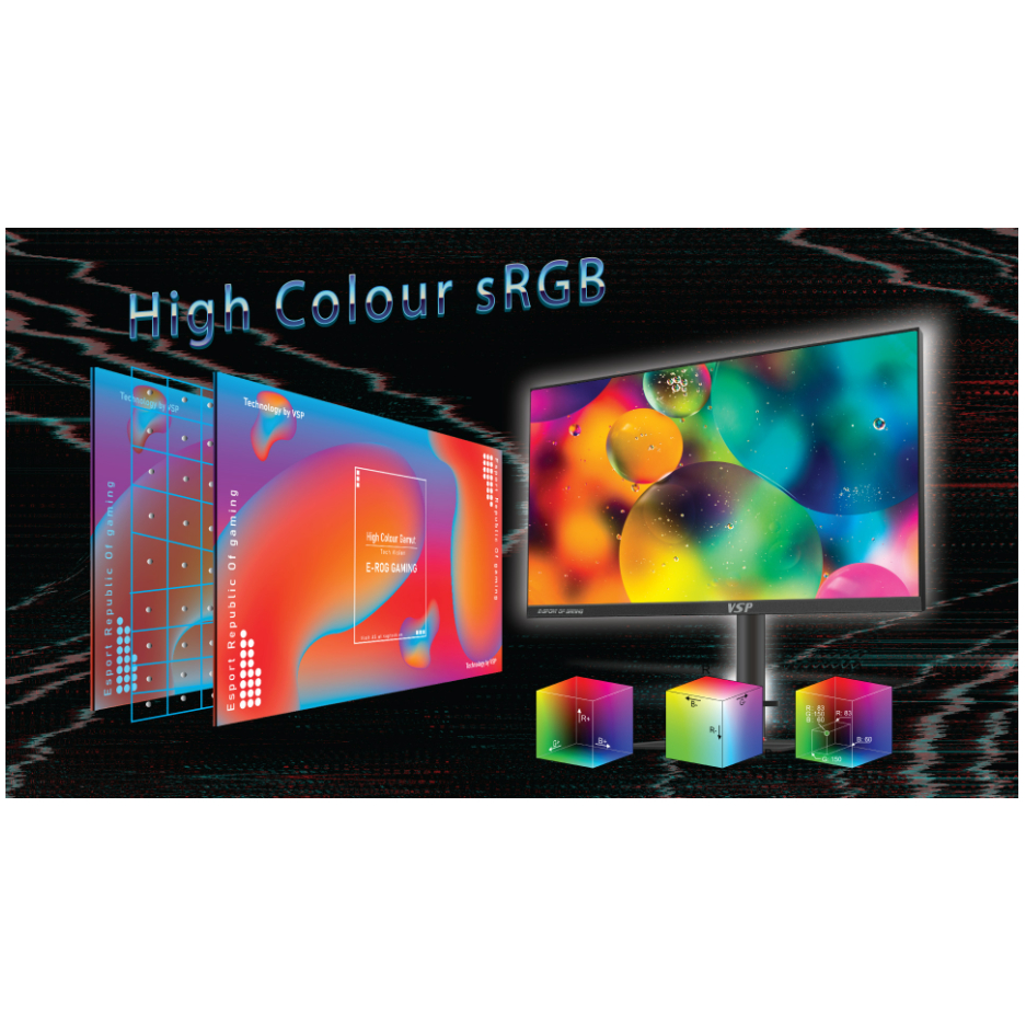 MÀN HÌNH GAMING VSP VU271Q (27 INCH/QHD/IPS/165HZ/1MS/USB TYPEC) | Shopee Việt Nam