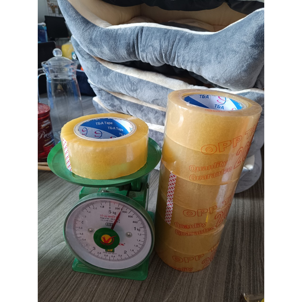 Băng Keo Trong 200yard 1 cuộn 300g 4.8cm | Shopee Việt Nam