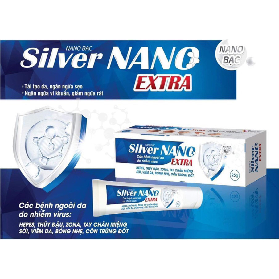 Gel bôi da đa năng SILVER NANO (Nano bạc) EXTRA an toàn cho bé | Shopee ...