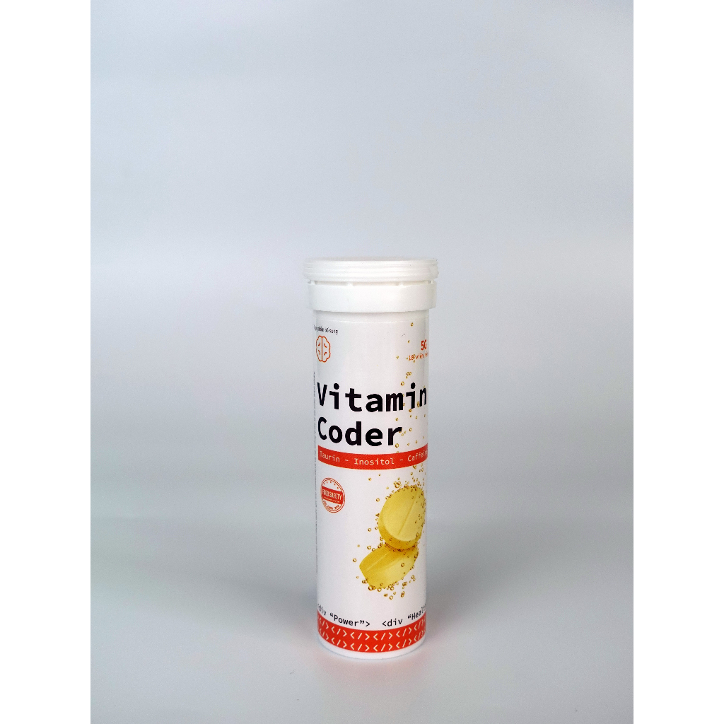Tuýp Sủi Vitamin Coder - Giúp Tỉnh Táo Tăng Cường Hệ Miễn Dịch Của Cơ ...