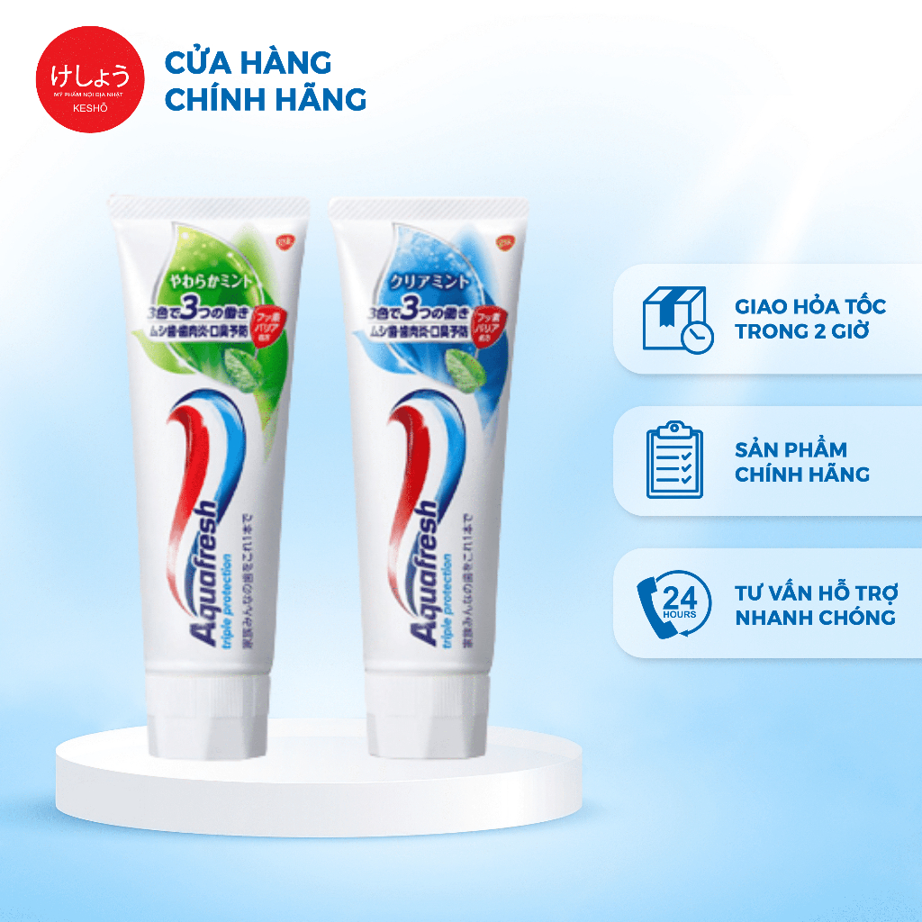 [CHUẨN BAO CHECK] Kem Đánh Răng Aquafresh 140G trắng răng, chống sâu ...