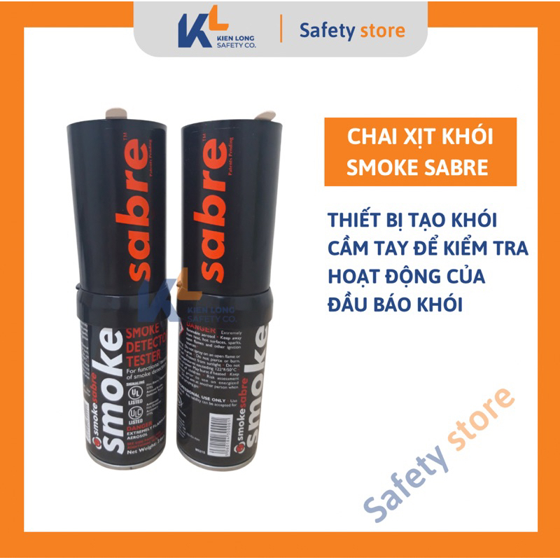 Chai xịt tạo khói Smoke Sabre/ bình thử khói Smoke Sabre hàng chính ...