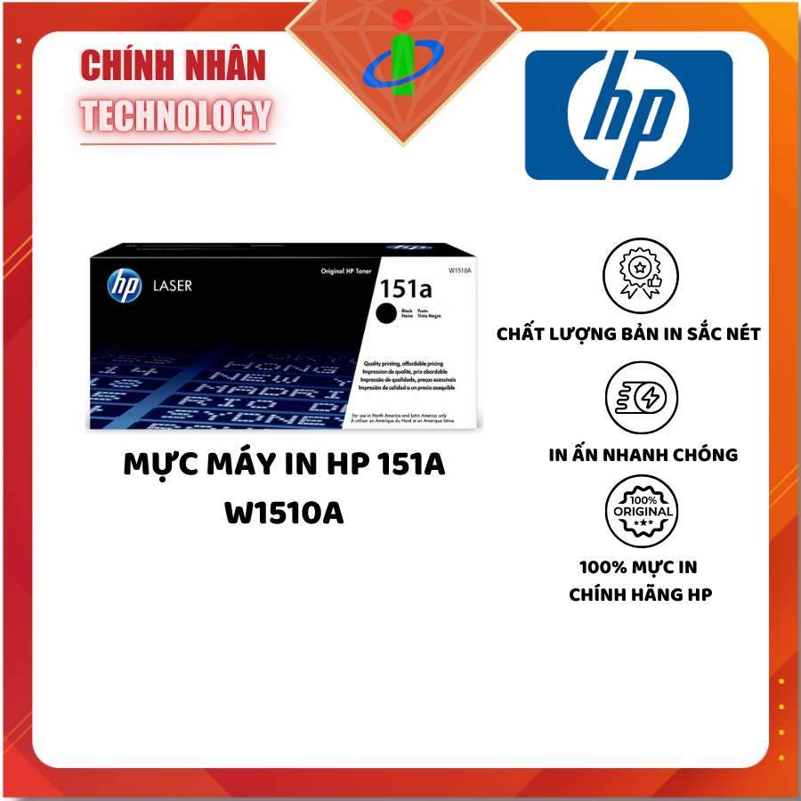 MỰC MÁY IN HP 151A W1510A / Chinh Nhan Technology | Shopee Việt Nam