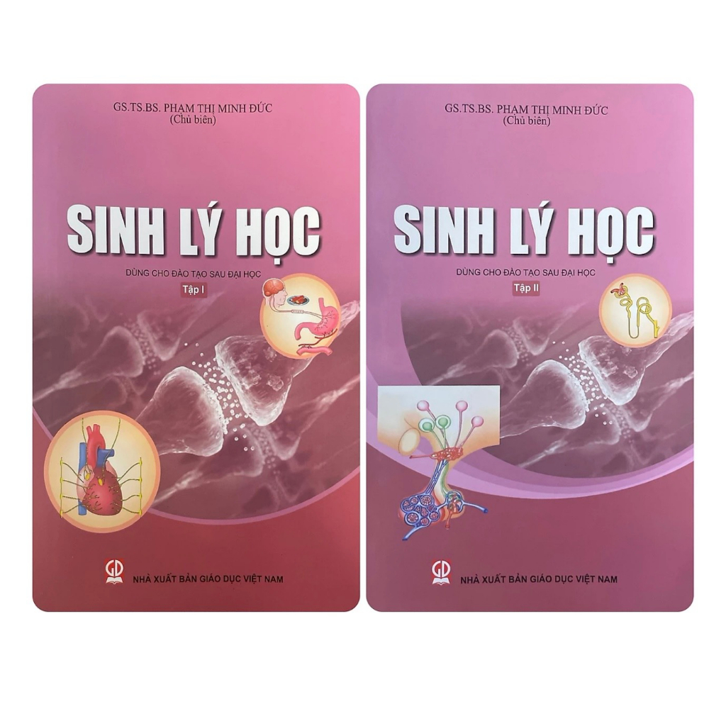 Sách - Combo Sinh Lý Học Tập 1 + Tập 2 (Dùng Cho Đào Tạo Sau Đại Học) | Shopee Việt Nam